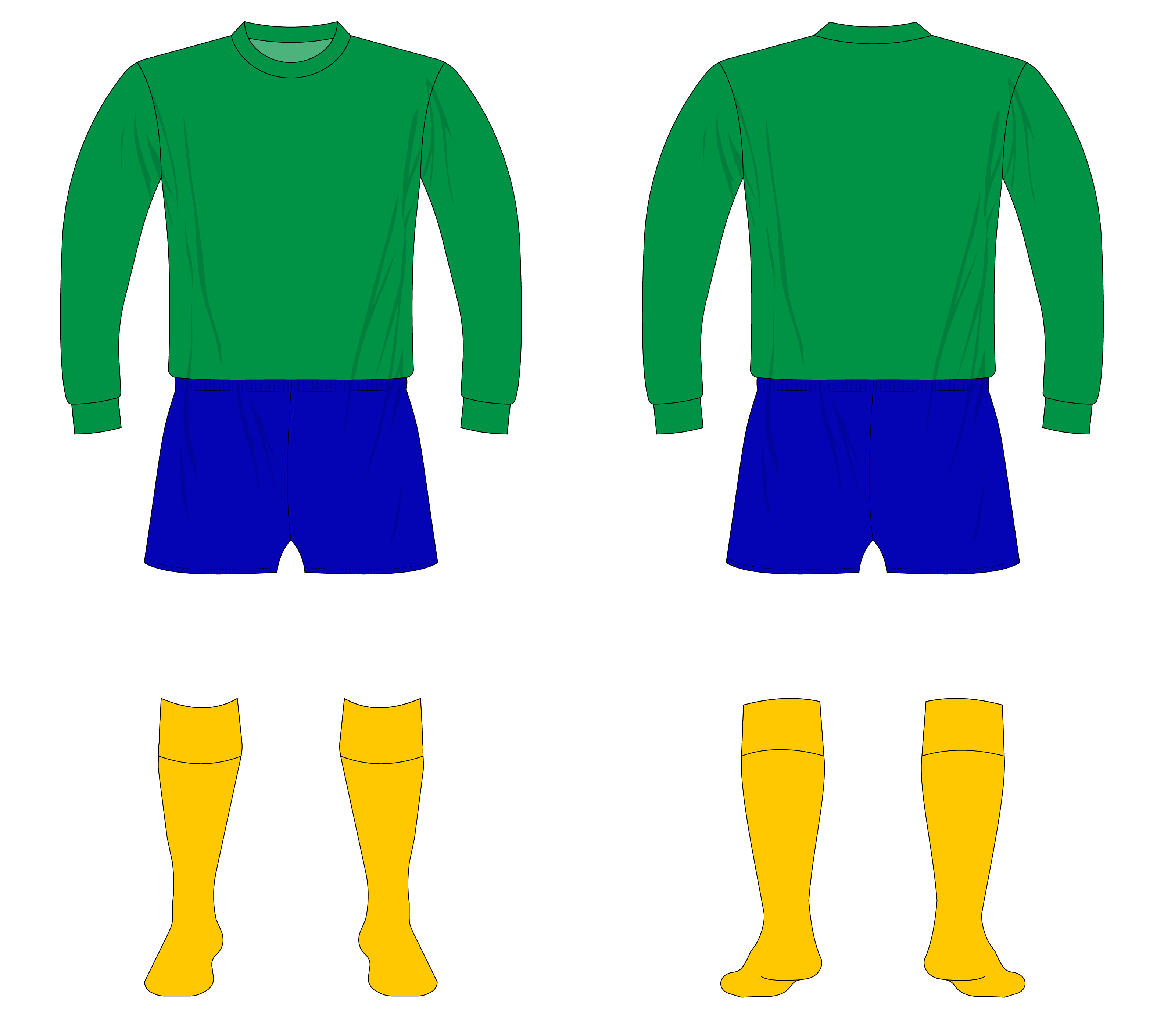Everton-1969-1970-goalkeeper-away-West – Museum of Jerseys
