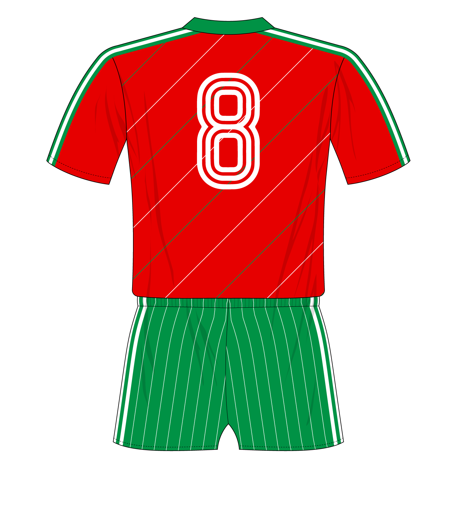 Portugal-1984-adidas-number-8 – Museum of Jerseys