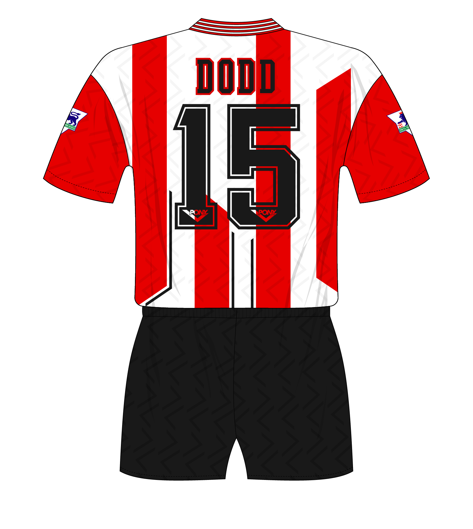 Southampton-1993-1994-home-number-15-Dodd – Museum of Jerseys