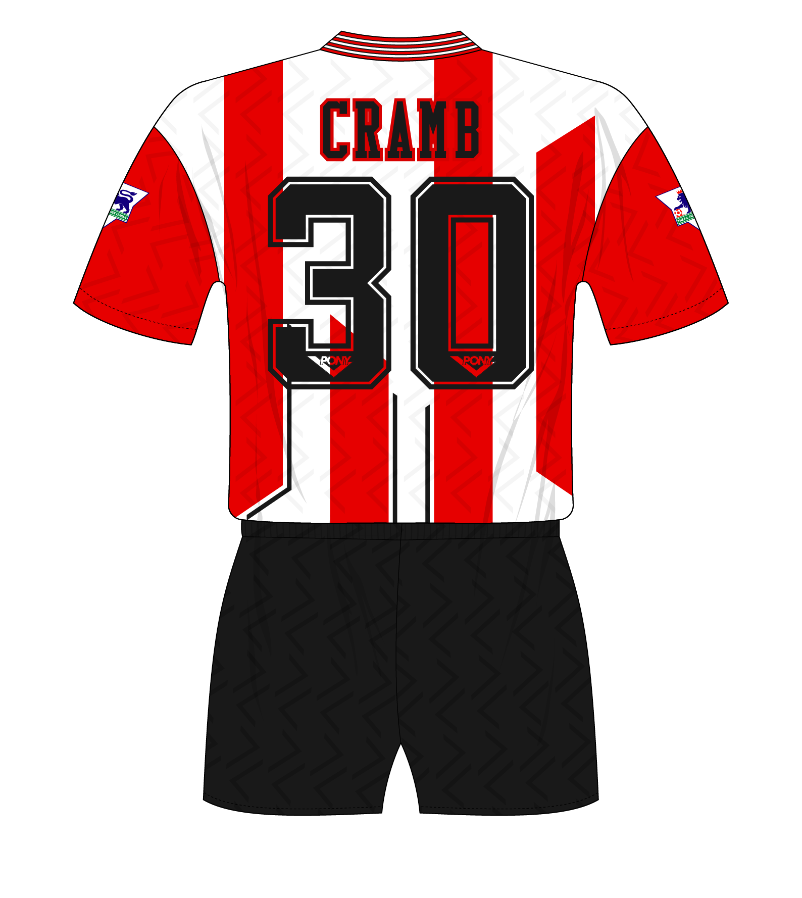 Southampton-1993-1994-home-number-30-Cramb – Museum of Jerseys