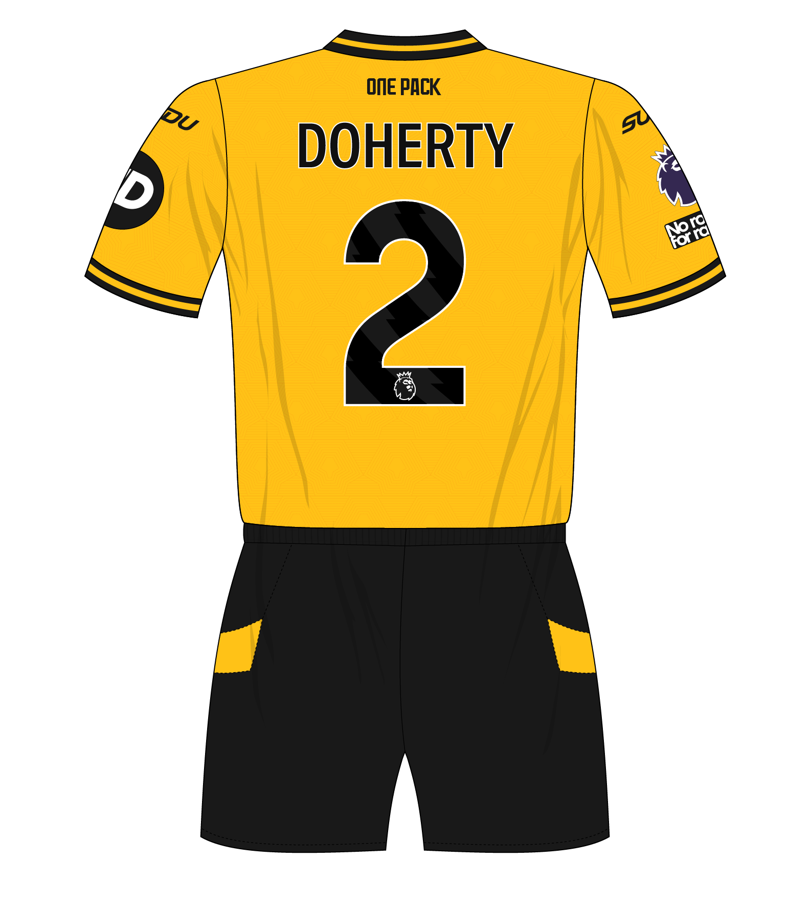 Wolves-2024-2025-home-number-2-Doherty – Museum of Jerseys