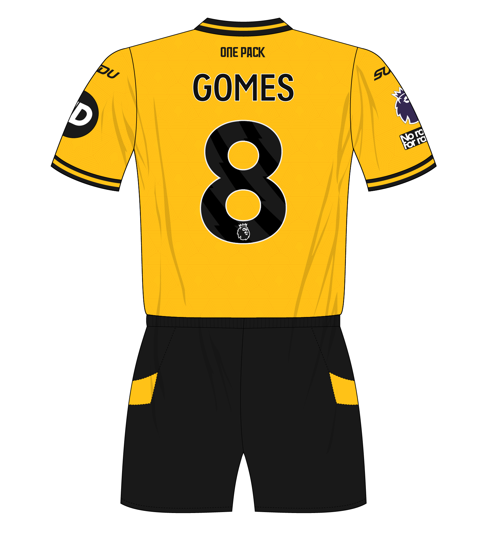 Wolves-2024-2025-home-number-8-Joao-Gomes – Museum of Jerseys
