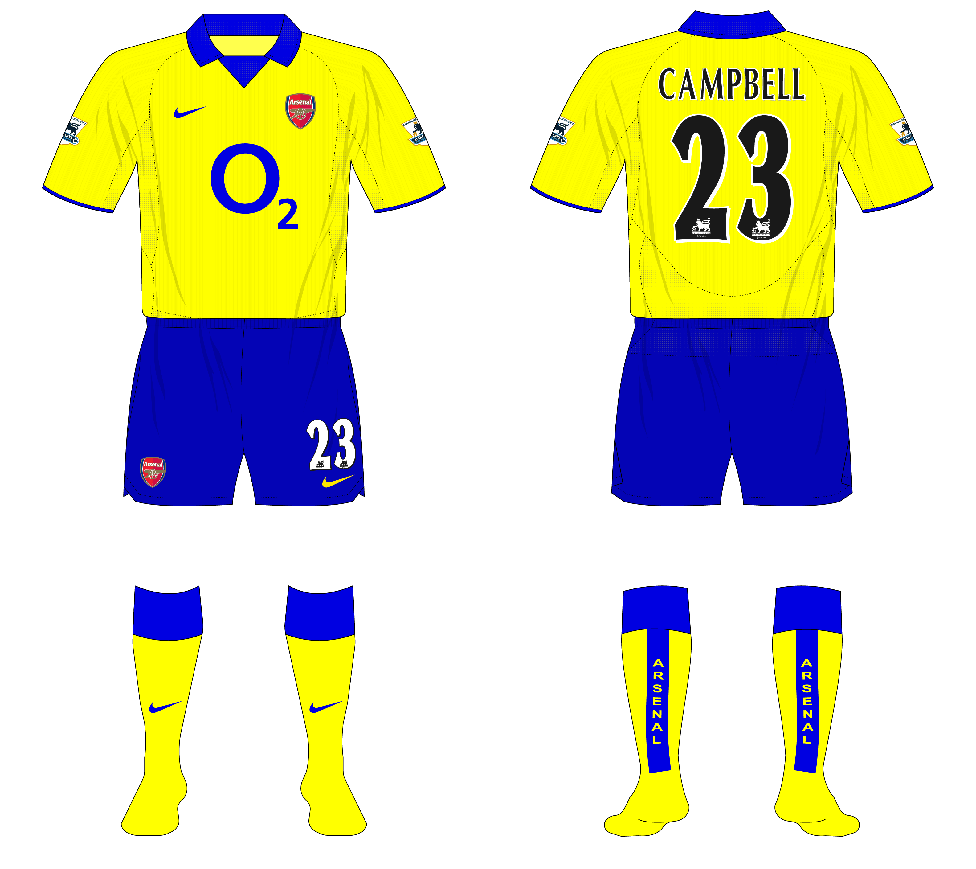 Arsenal-2004-2005-Nike-third – Museum of Jerseys
