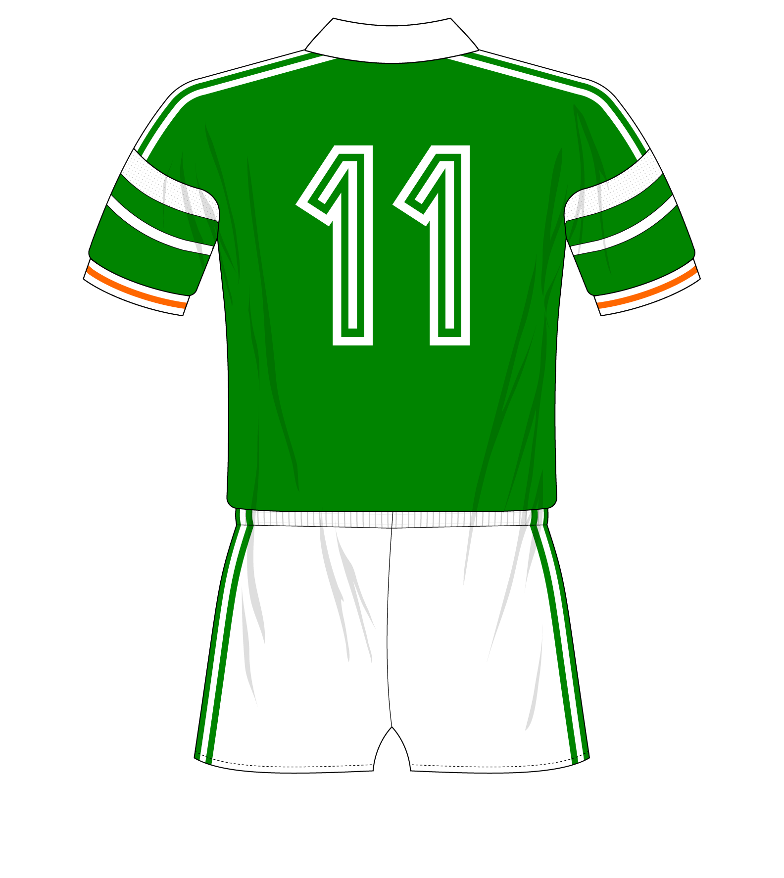 Republic-of-Ireland-1988-Euro-home-number-11-Galvin – Museum of Jerseys