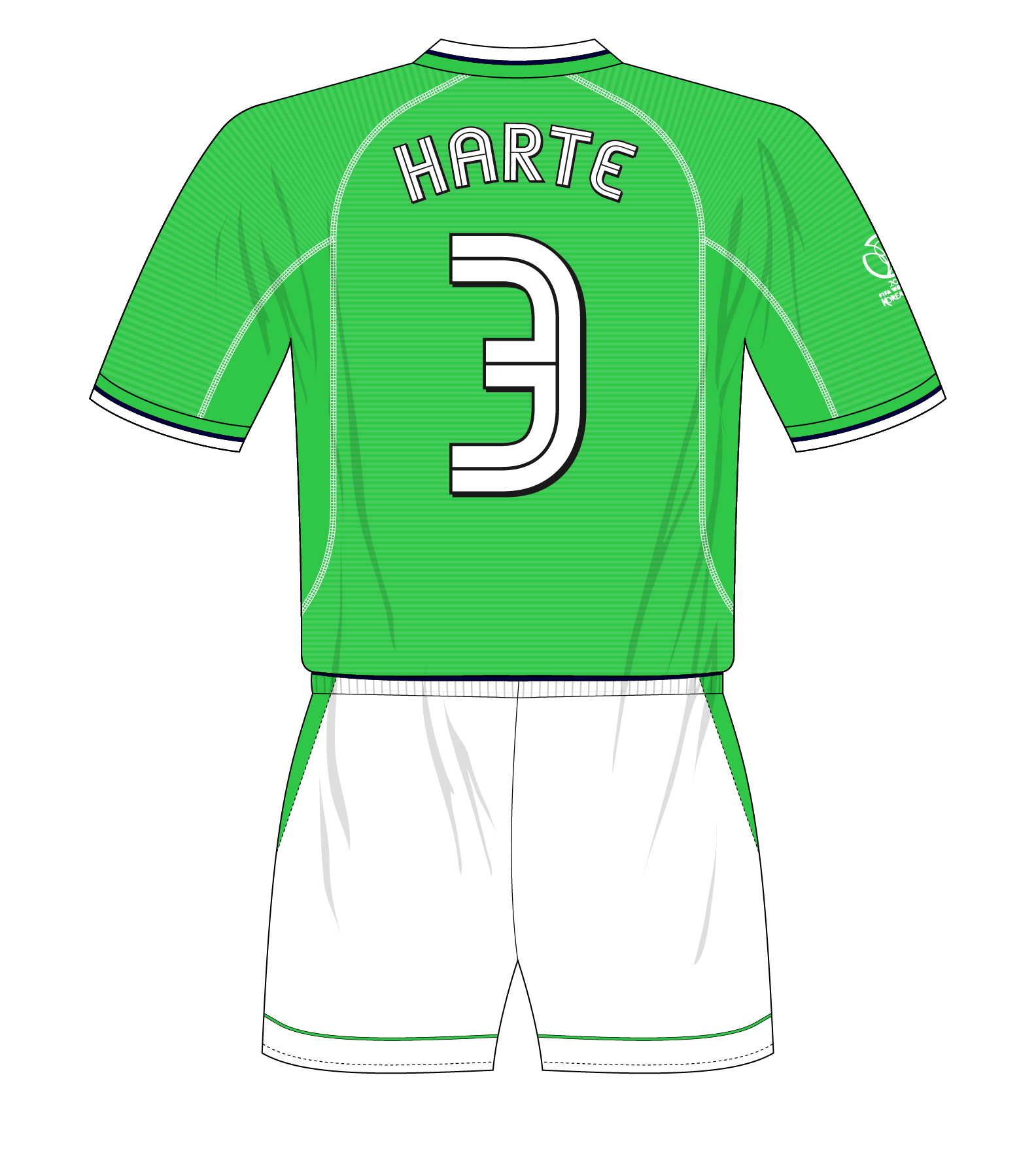 Republic-of-Ireland-2002-World-Cup-home-number-3-Harte – Museum of Jerseys