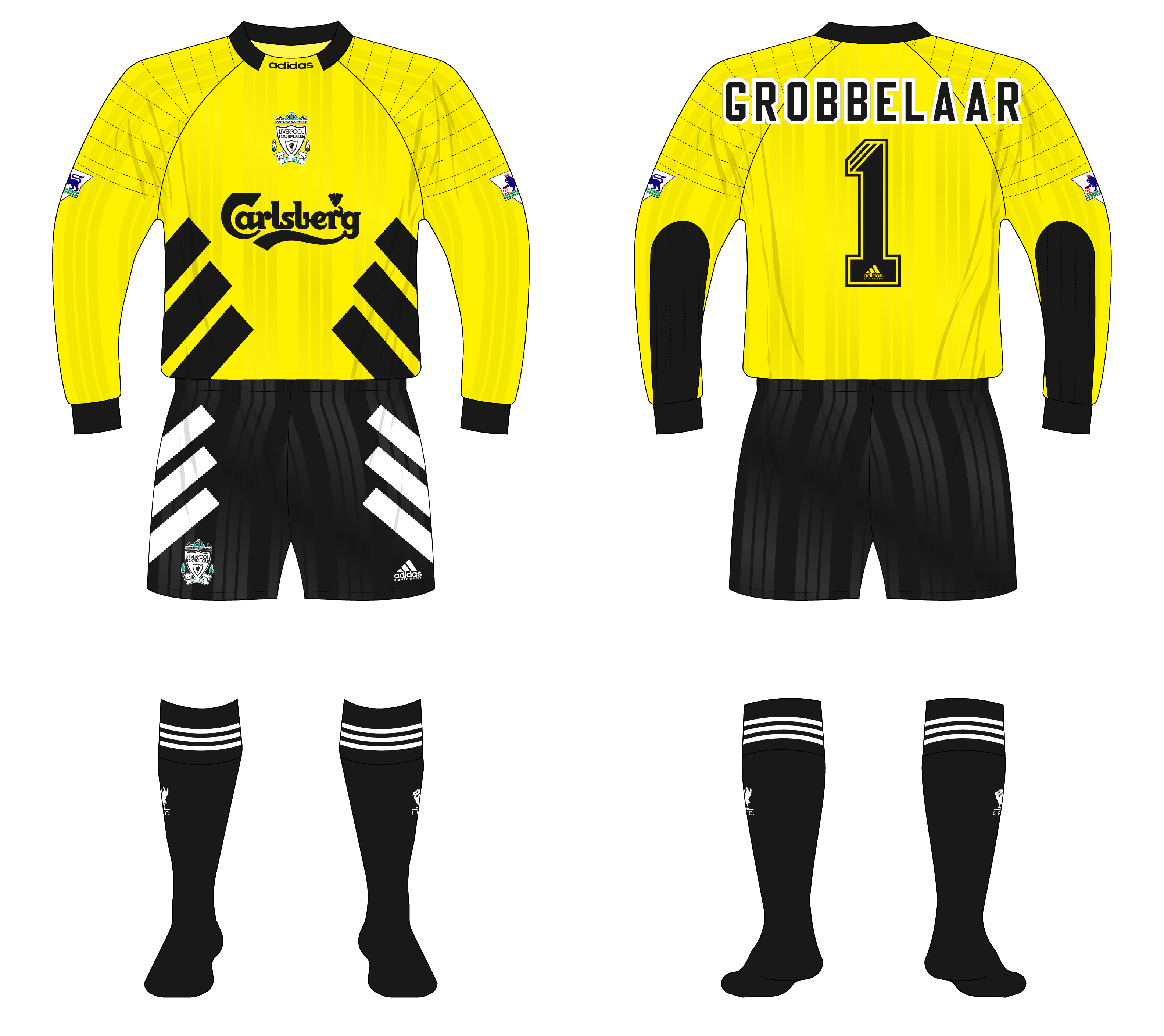 Liverpool-1993-1994-adidas-goalkeeper-yellow-new – Museum of Jerseys