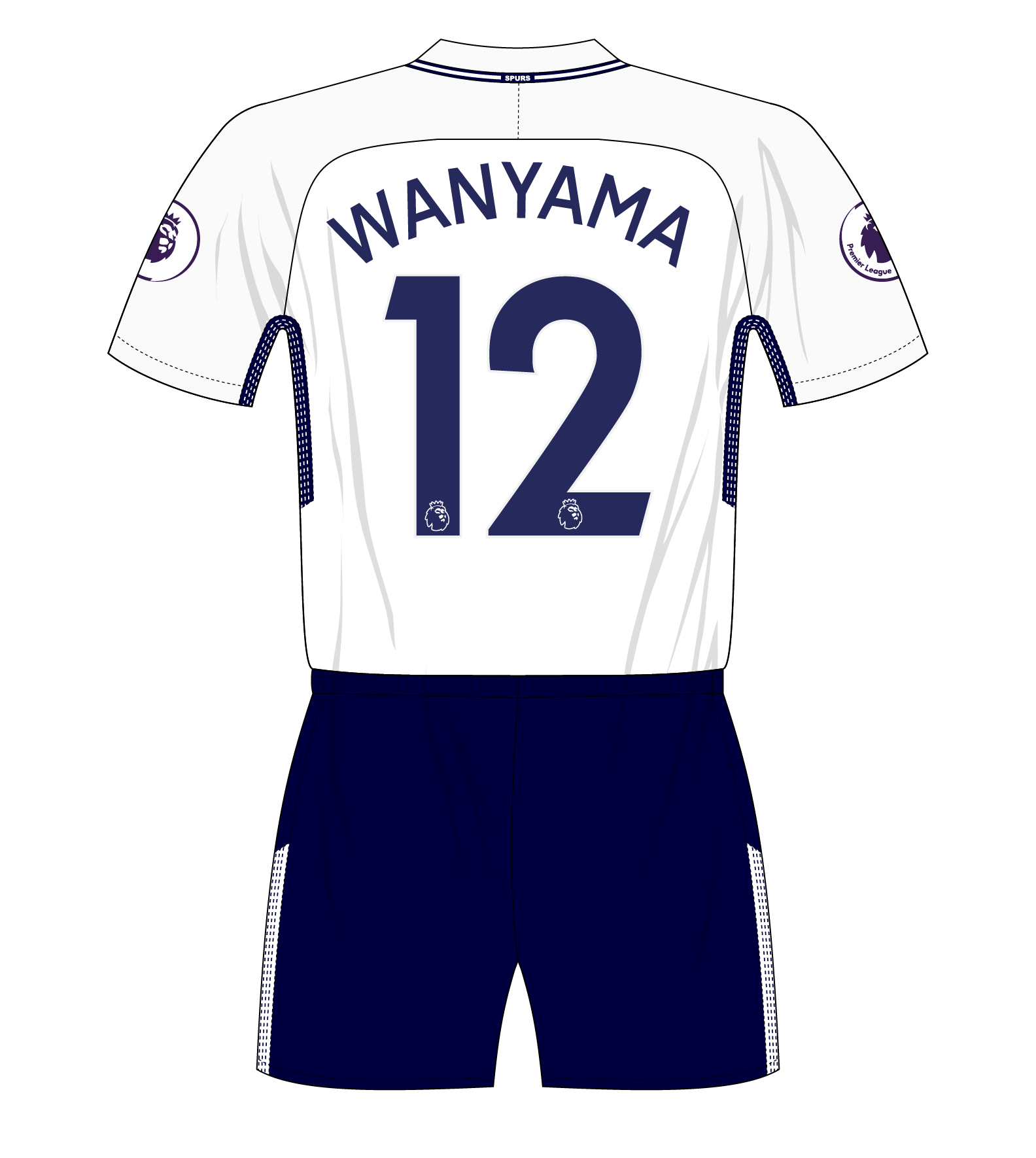 Tottenham-Hotspur-Spurs-2017-2018-home-number-12-Wanyama – Museum of ...