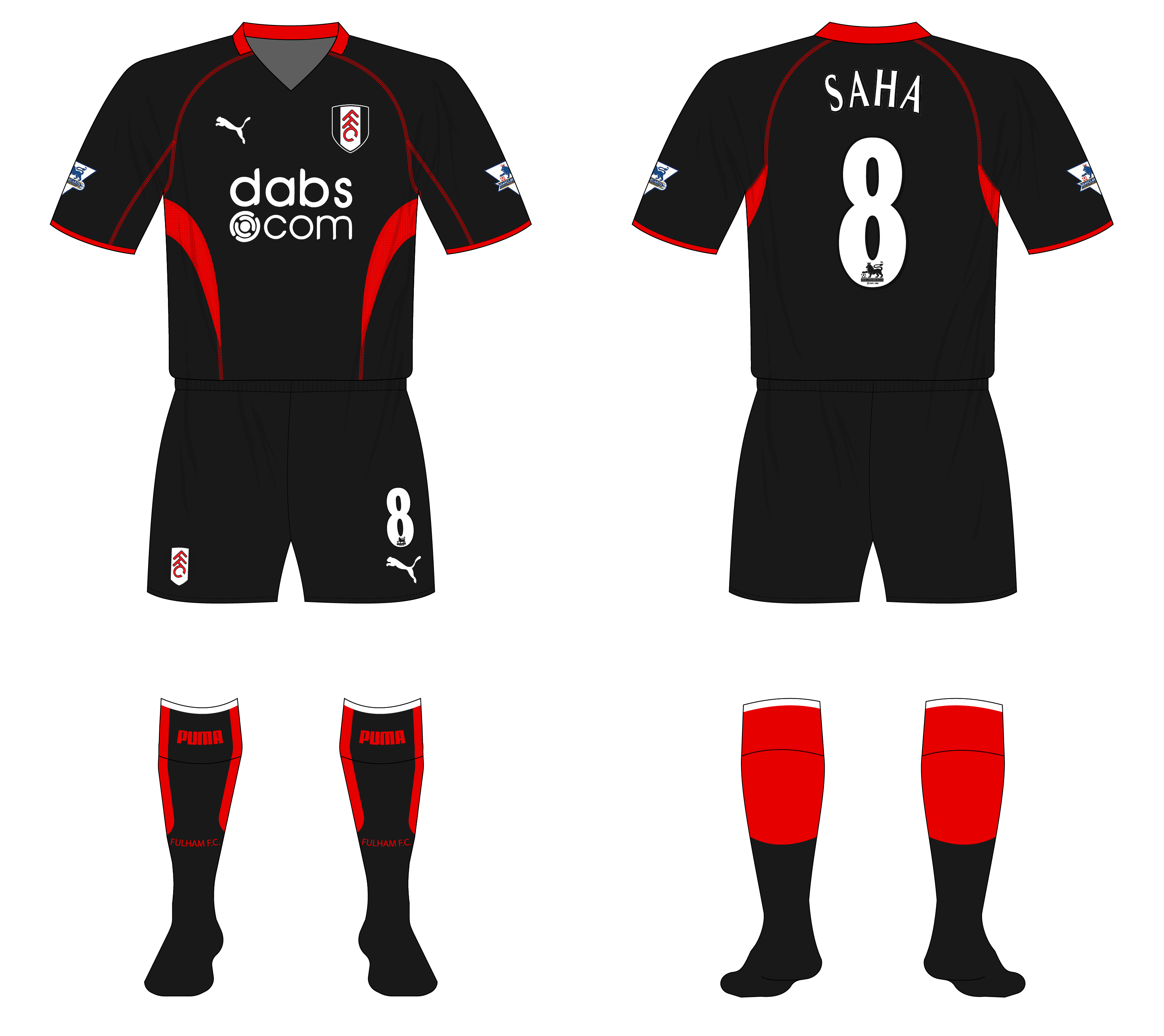Fulham-2003-2004-Puma-away – Museum of Jerseys