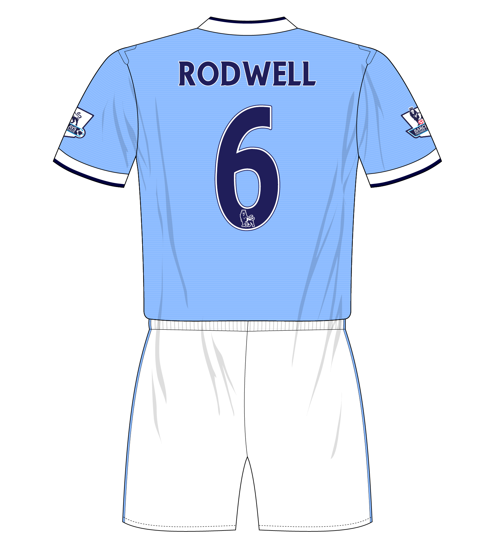 Manchester-City-2013-2014-home-number-6-Rodwell – Museum of Jerseys