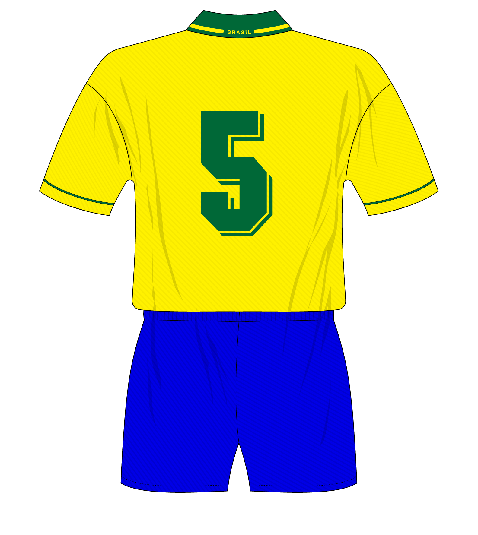 Brazil-1994-home-numer-5-quiz – Museum of Jerseys