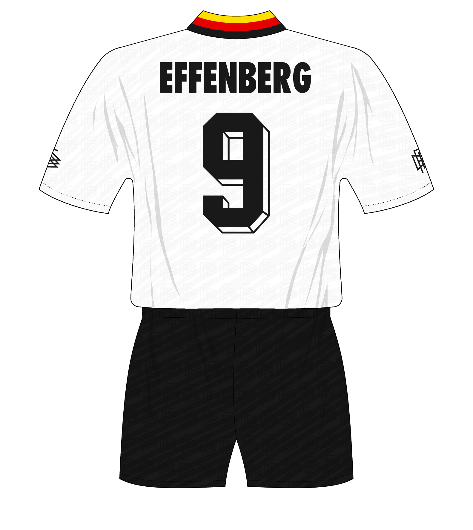 Germany-1994-World-Cup-home-number-9-Effenberg – Museum of Jerseys