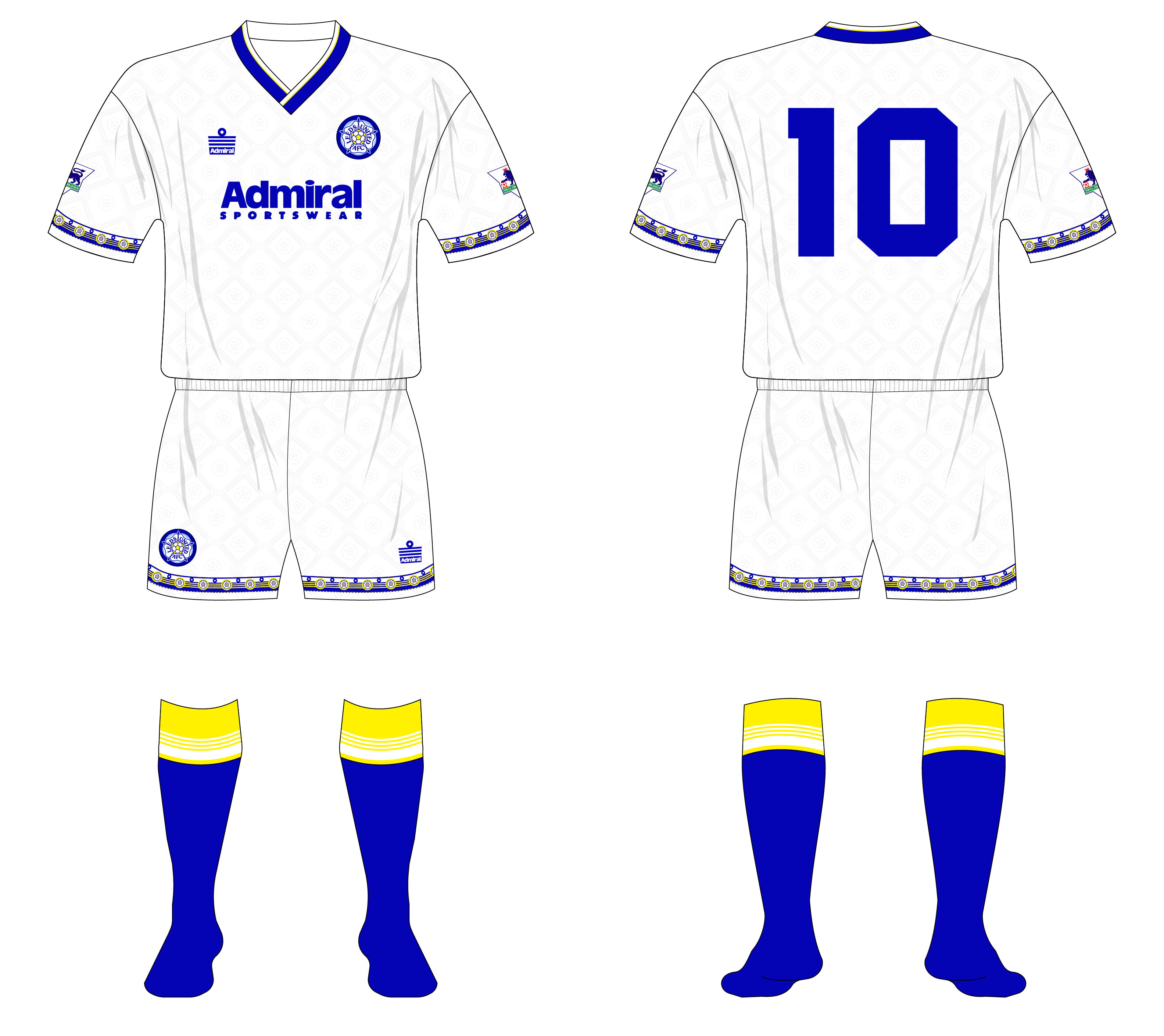 Leeds-United-1992-1993-Admiral-home-blue-socks – Museum of Jerseys