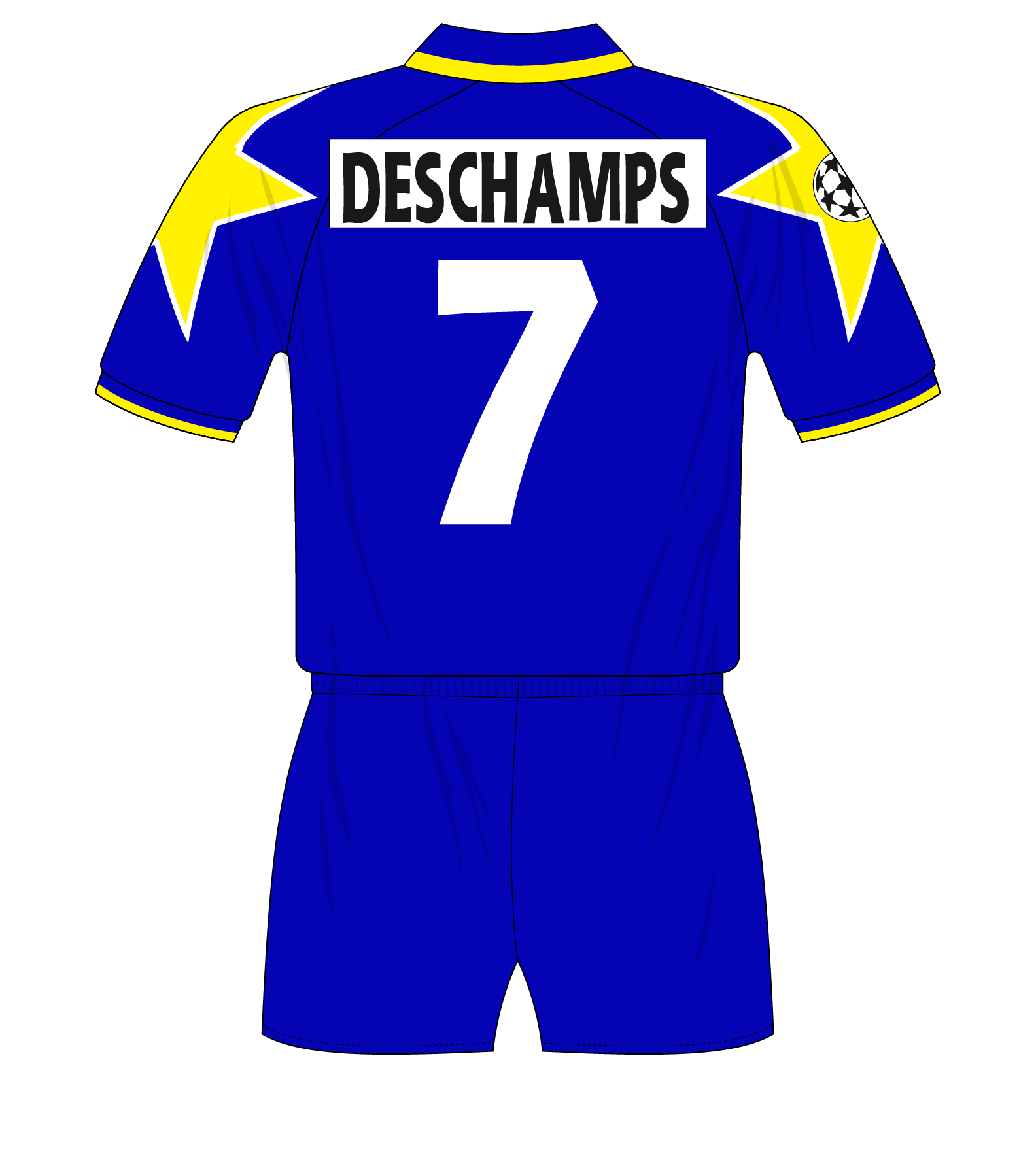 Juventus-1995-1996-away-Champions-League-final-number-7-Deschamps ...