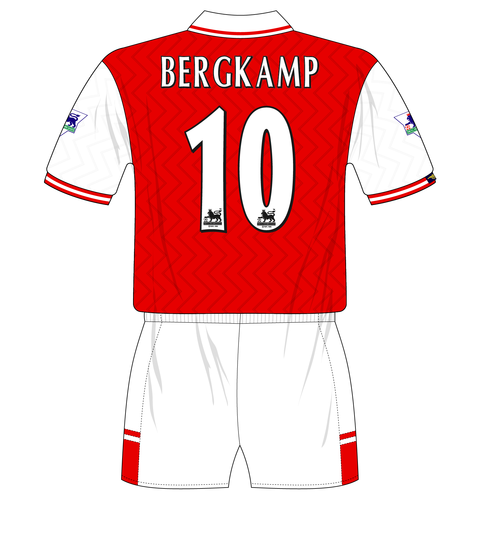 Arsenal-1997-1998-home-number-10-Bergkamp – Museum of Jerseys