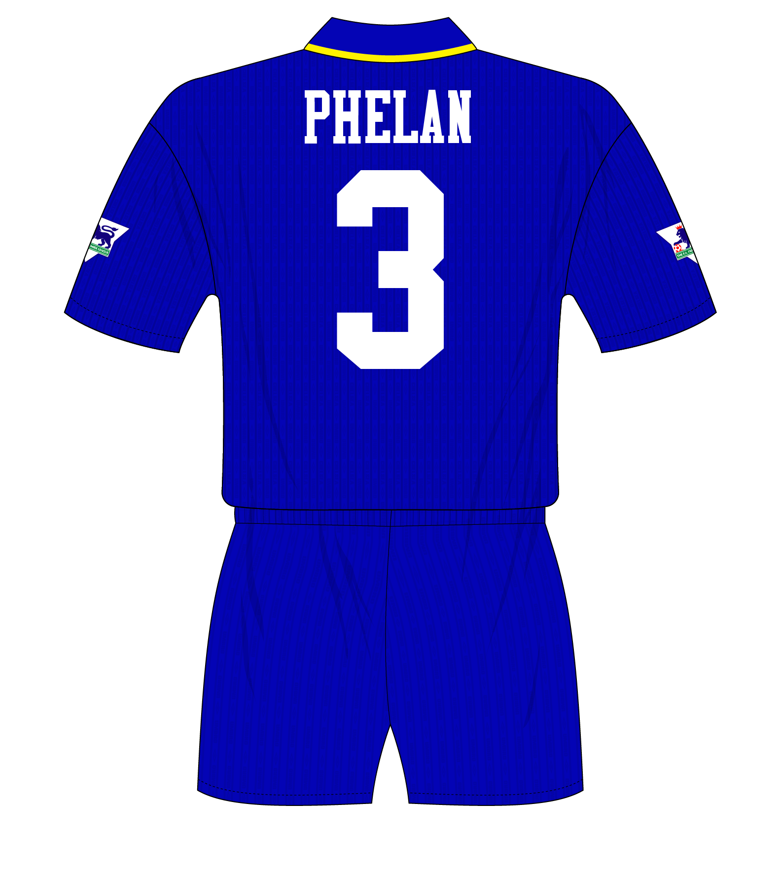 Chelsea-1996-1997-home-number-3-Phelan – Museum of Jerseys