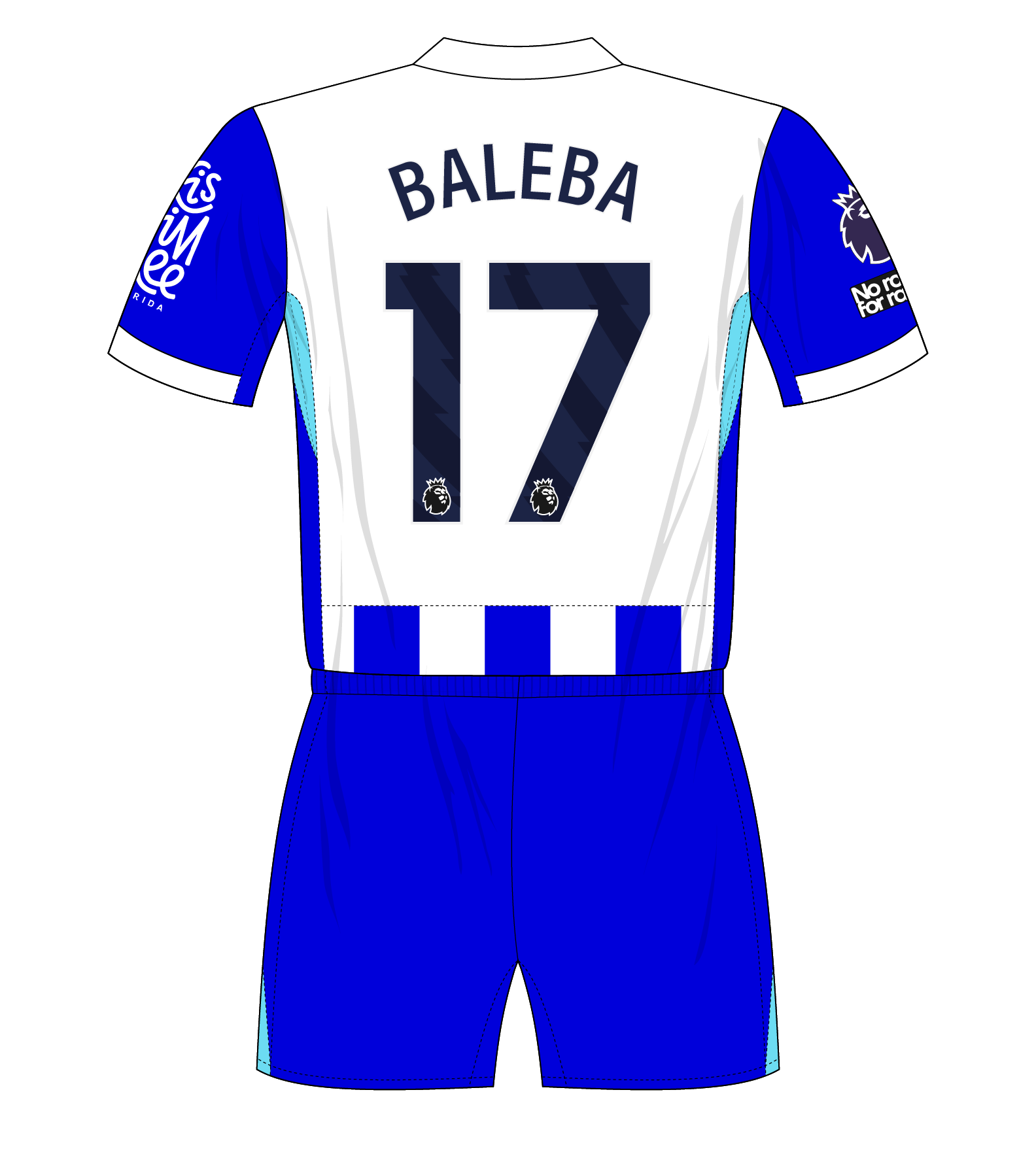 Brighton-Hove-Albion-2025-2026-home-number-17-Baleba – Museum of Jerseys