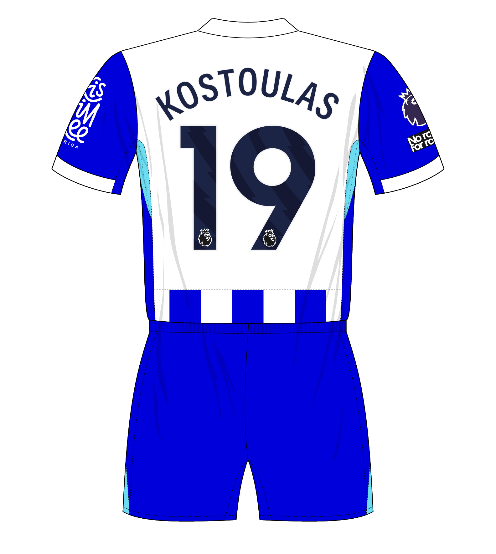 Brighton-Hove-Albion-2025-2026-home-number-19-Kostoulas – Museum of Jerseys