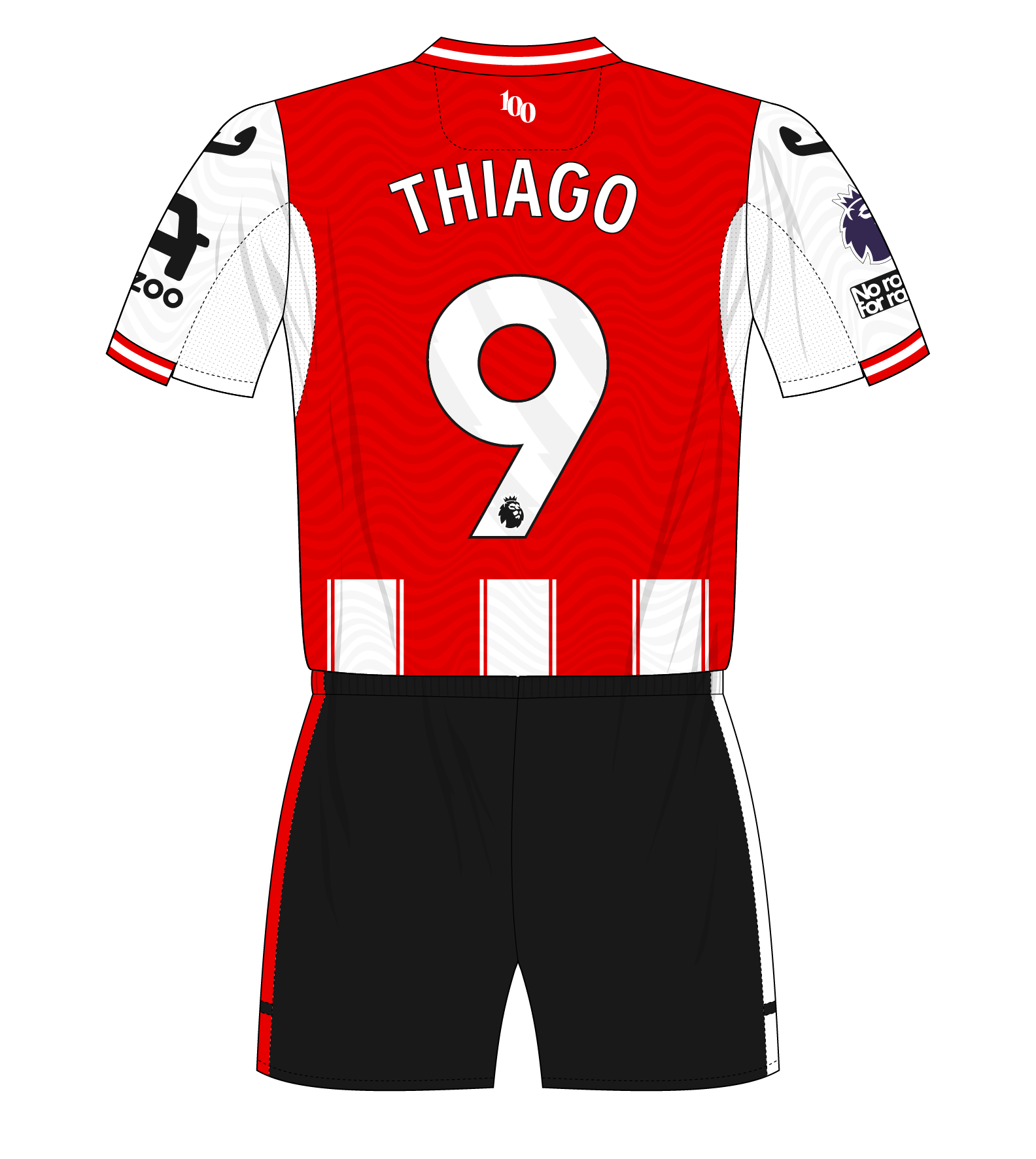 Brentford-2025-2026-home-number-9-Thiago – Museum of Jerseys