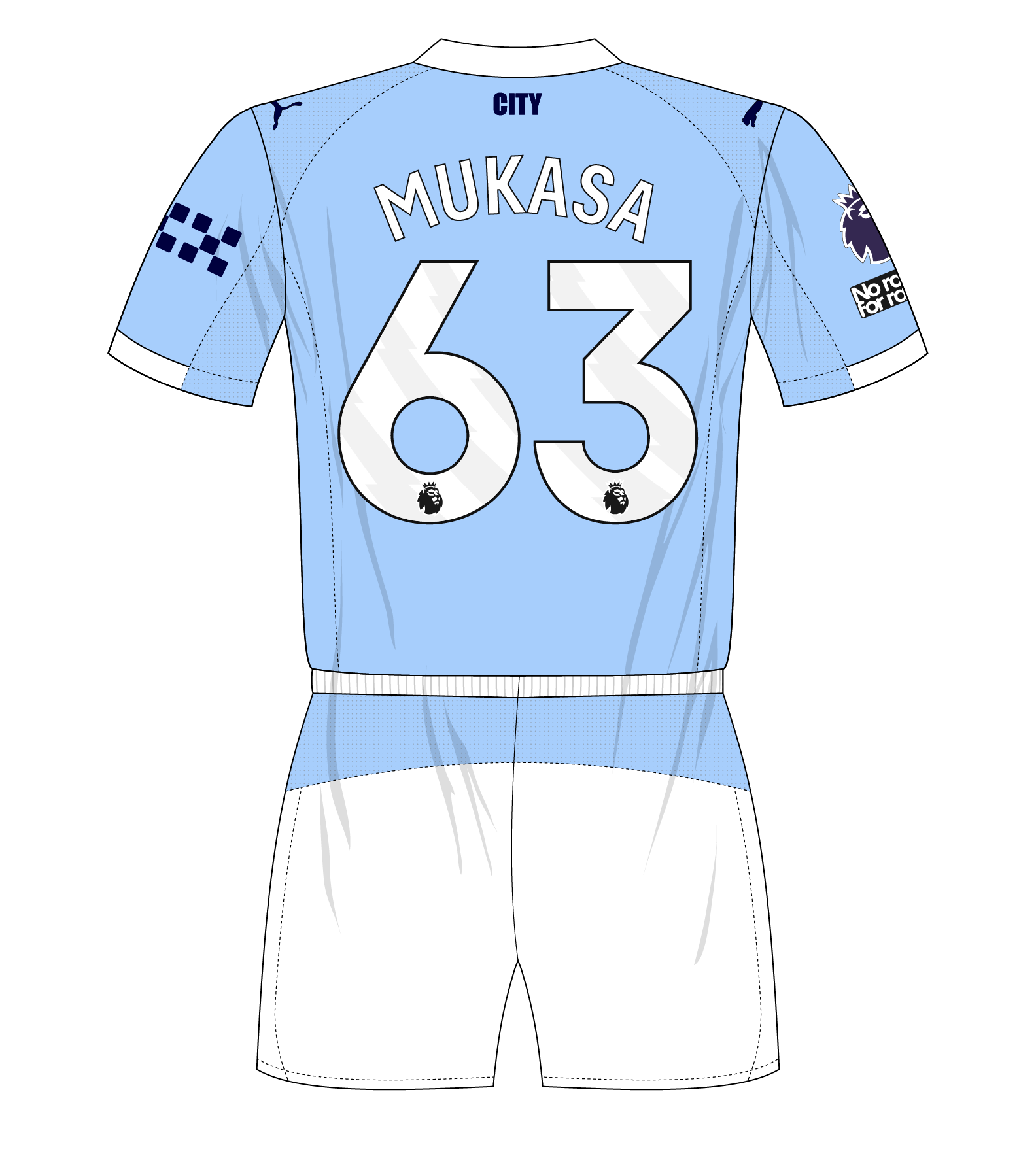 Manchester-City-2025-2026-home-number-63-Mukasa – Museum of Jerseys