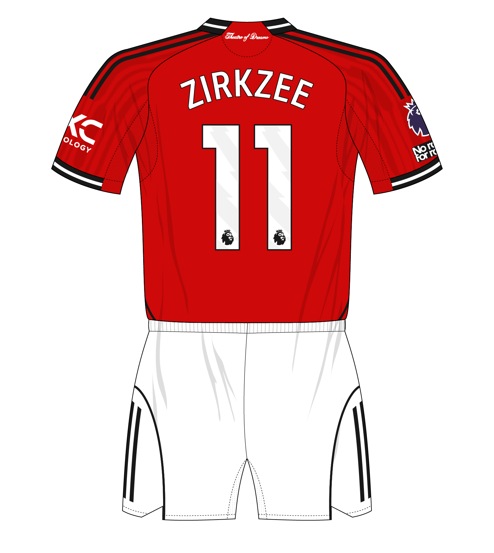 Manchester-United-2025-2026-home-number-11-Zirkzee – Museum of Jerseys